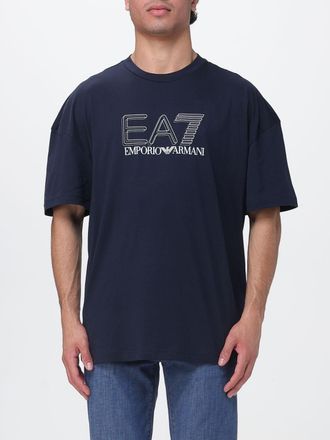 Emporio Armani T-Shirt Homme couleur Bleu
