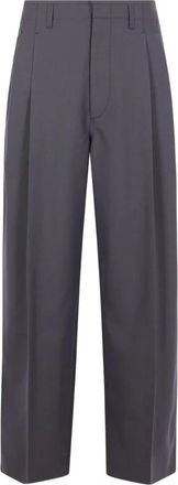 Christophe Lemaire Homme, Pantalons, Gris, Taille: M Pantalon Tailleur Pliss&eacute;