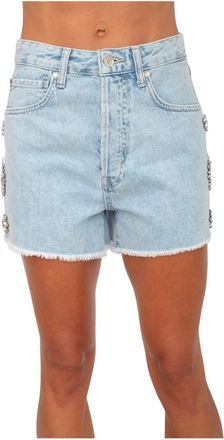 Liu Jo Damen, Shorts, Blau, W27Gr&ouml;&szlig;e