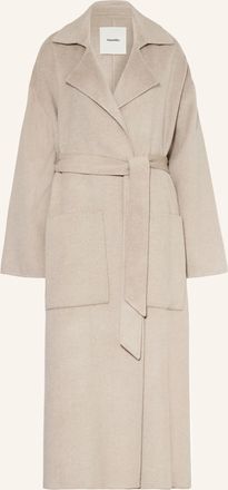 Nanushka Mantel Salima grau