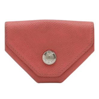 Herm&egrave;s Pre-owned Leder-Portemonnaie - - Pre-owned - Damen - Rosa - ONE SIZE
