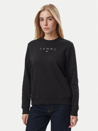 Tommy Jeans Sweatshirt DW0DW23403 Schwarz Regular Fit