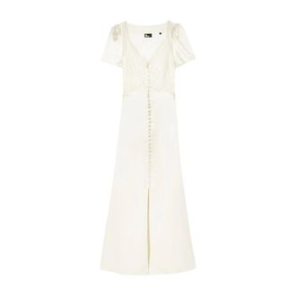 The Kooples Damen, Kleider, Beige, MGr&ouml;&szlig;e