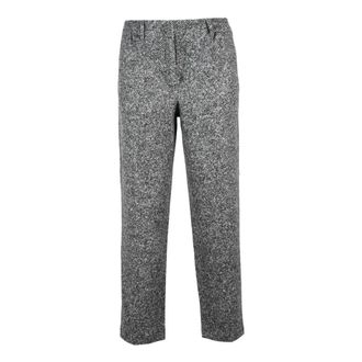 Seventy Cropped Hosen - - Trousers - Damen - Grau - S