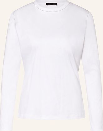 van Laack Van Laack Longsleeve Vl-Mella-pb1 Mit Schmucksteinen weiss