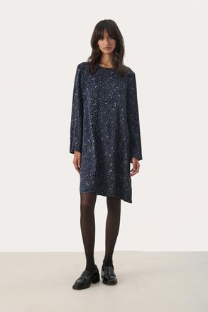 Part Two Kleid Gerade Passform navy