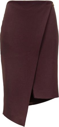 Elisabetta Franchi Femme, Jupes, Brun, Taille: 38 FR Midi Skirt