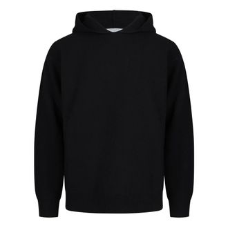 Daniele Fiesoli SweaT-shirt en maille piqu&eacute;e - Homme - Sweatshirts et sweats &agrave; capuche - Noir - Taille: XL
