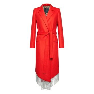 Philipp Plein Damen, M&auml;ntel, Rot, MGr&ouml;&szlig;e