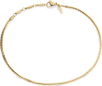 Copenhagen Fu&szlig;kettchen - Edelstahl Fine Edgy - Gr. unisize - in Gold - f&uuml;r Damen