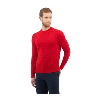 Brooks Brothers Herren, Strickwaren, Rot, LGr&ouml;&szlig;e