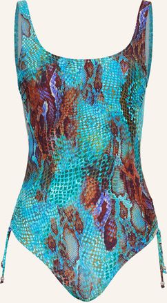 Charmline Charmline Shape-Badeanzug Aquatic Reptile blau