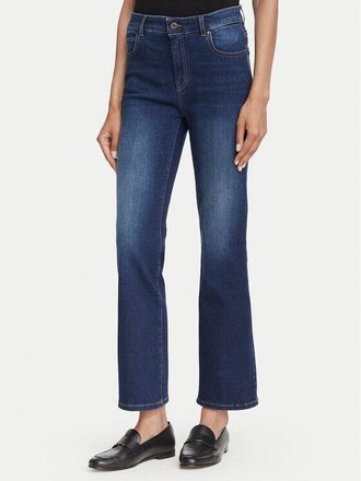 Max Mara Jeans Rapallo 2625186051 Dunkelblau Bootcut Fit