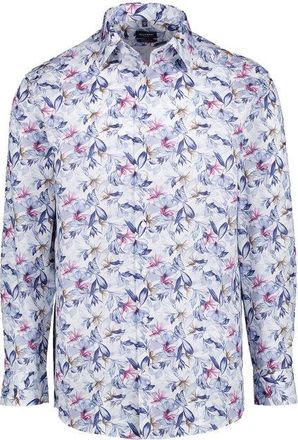 Olymp Herren Hemd blau Baumwolle