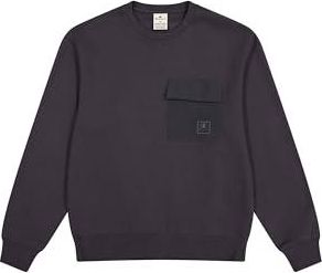 Champion Legacy C-Tech (220406) -Soft Compact Poly Fleece Pocket Crewneck Sweat, Noir (ES503), M Homme