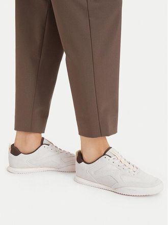 Calvin Klein Sneakers Low Pro Runner Refl Mesh Sue HW0HW03100 Creme