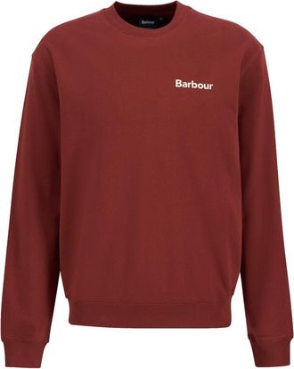 Barbour Sweatshirt aus Baumwolle mit beidseitigem Print, Relaxed Fit in