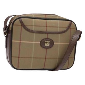 Burberry Pre-owned Canvas Schultertasche - - Pre-owned - Damen - Beige - ONE SIZE