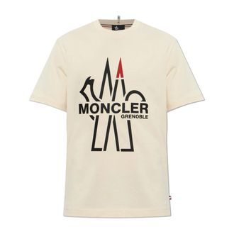 Moncler Apr&egrave;s-Ski T-Shirt - - Tops - Herren - Beige - L