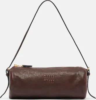 Miu Miu Schultertasche aus Leder