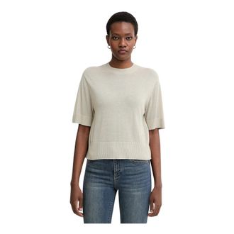 A|X Armani Exchange Rundhals-Strickware - - Knitwear - Damen - Beige - S
