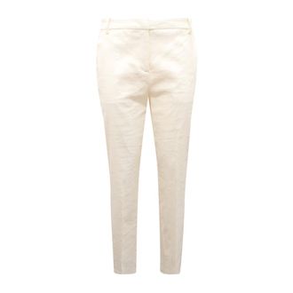 Pinko Pinko, Femme, Pantalons, Blanc, Taille: 40 FR Bello Pantalone