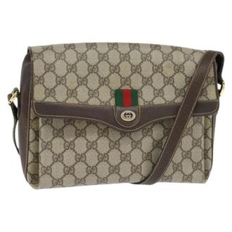 Gucci Sac bandouli&egrave;re Pre-owned - Femme - Pre-owned - Beige - Taille: ONE Size