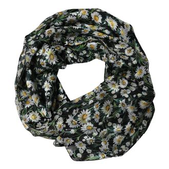 Dolce & Gabbana Foulard Scarf - Femme - Accessoires - Noir - Taille: ONE Size
