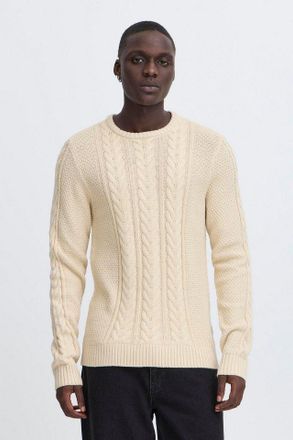 Blend Strickpullover BHBasim Klassischer Grobstrickpullover mit Zopfmuster