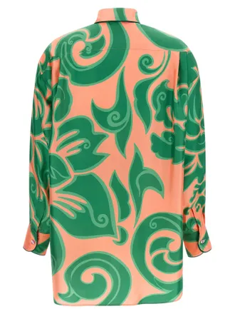 Etro Womens Multicolor Silk Blouse