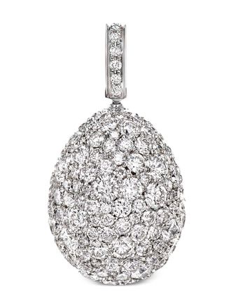 Fabergé breloque Emotion Egg en or blanc 18ct - Argent