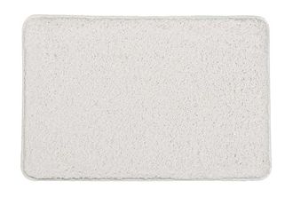 Kleine Wolke Badteppich, 100% Polyester, Wei&szlig;, 60 x 90 cm