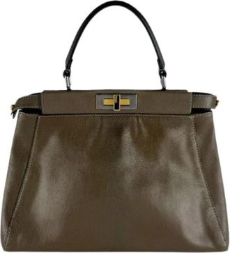 Fendi Sac bandouli&egrave;re vintage Pre-owned - Femme - Pre-owned - Vert - Taille: ONE Size