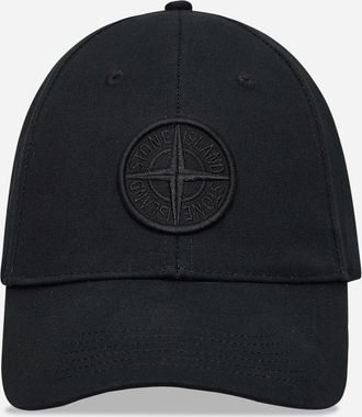Stone Island Baseball Cap Black
