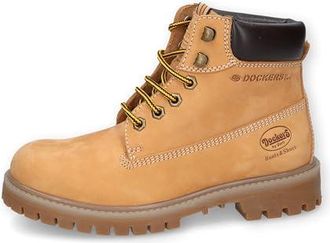 Dockers by Gerli Bottines de combat pour femme, Golden Tan 910, 44 EU