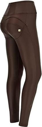 Freddy WR.UP Pantalon push up WR.UP taille haute super skinny, en similicuir, Demitasse, Small