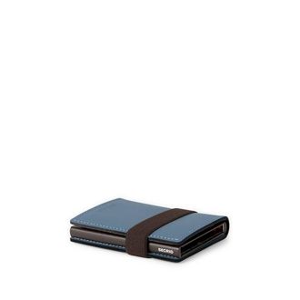 Secrid Mini porte-cartes avec &eacute;lastique en cuir