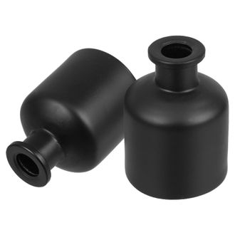 BESPORTBLE 2 St&uuml;ck Glas diffusorflaschen Schwarz Nachf&uuml;llbare Aroma beh&auml;lter f&uuml;r Schilfrohr duftst&auml;bchen Vielseitig Einsetzbar f&uuml;r &Auml;therische &Ouml;le Parf&uuml;m Essenzen