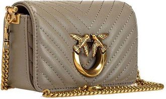 Pinko Crossbody Bag - Taupe