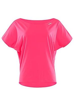 Winshape Dt101 Débardeur de Danse Fonctionnel pour Femme T-Shirt, Rose Fluo L