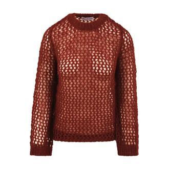 Attic and Barn Cicala Sweater - - Knitwear - Damen - Rot - S