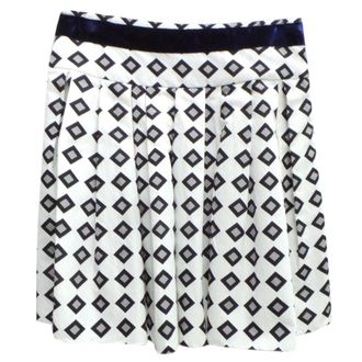 Vera Wang Lavender Label Patterned Skirt Size S