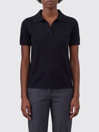 Roberto Collina Polo ROBERTO COLLINA Damen Farbe Schwarz