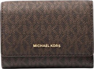 Michael Kors Portemonnaie - Md Trifold Wallet - Gr. unisize - in Braun - f&uuml;r Damen