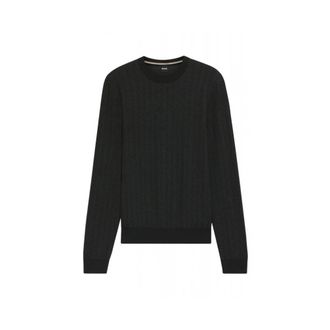 HUGO BOSS H-Habito Strick - - Knitwear - Herren - Schwarzk - XL
