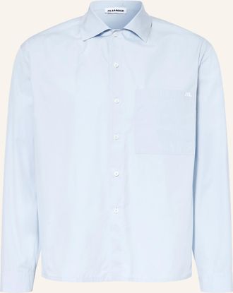 Jil Sander Hemd Regular Fit blau