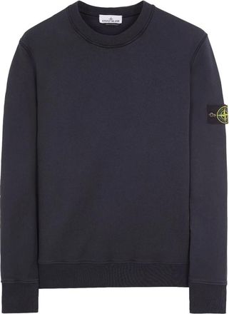 Stone Island Crewneck SweaT-shirt - Homme - Sweatshirts et sweats &agrave; capuche - Bleu - Taille: L