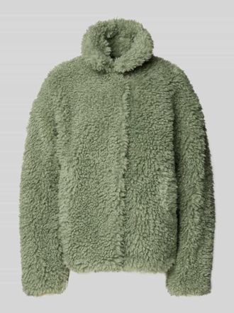 AMBER & JUNE Jacke mit Teddyfell