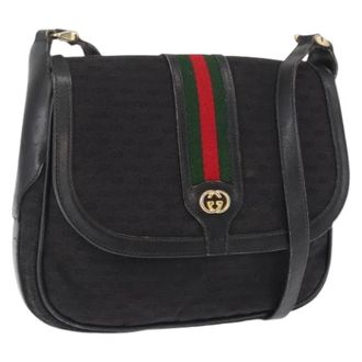 Gucci Pre-owned Plastic Cross Body Bag - - Pre-owned - Damen - Schwarzk - ONE SIZE