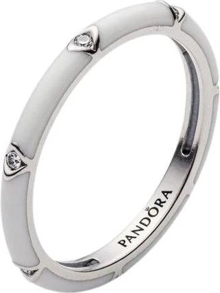 Pandora ME Steine & Emaille Ring - - Accessories - Damen - Grau - 48 MM